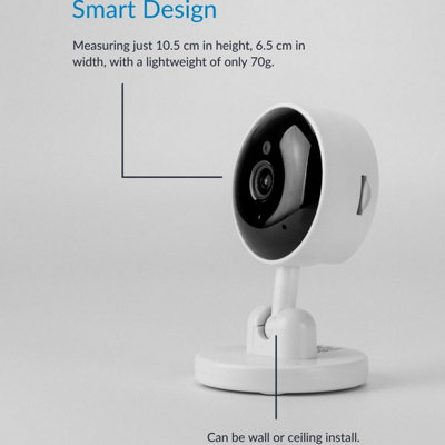 Hestia Indoor 3MP UHD Compact Camera