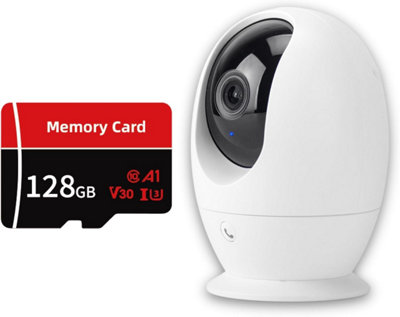 HESTIA Indoor Pan Tilt Auto Tracking Camera with 128GB MicroSD, One ...