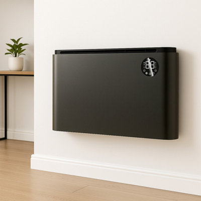 Hestia Metal Panel Heater 2000W Electric Radiator with Timer & Remote ...