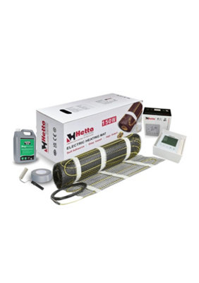 Hetta (1.5m2) - Electric Heating Mat Kit with Wifi Thermostat