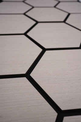Hexa Acoustic Panel (Grey Oak) - 800mm x 658mm - Volga Panels™