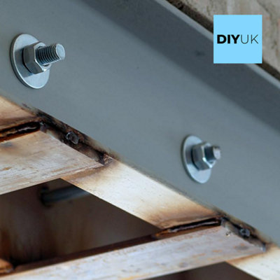 Hexagon Full Nut M14 ( Pack of: 100 ) Steel Zinc Plated Grade 8 High Tensile DIN 934