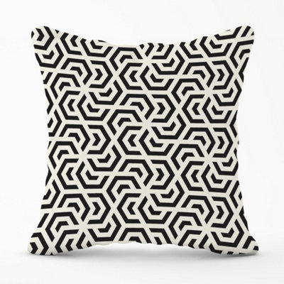 Hexagonal Geometric Pattern Cushions 45cm x 45cm