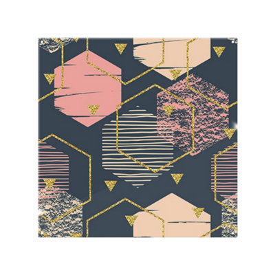 Hexagons Splash Back designer style