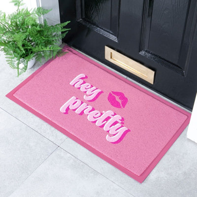 Hey Pretty Lips Doormat (70 x 40cm)