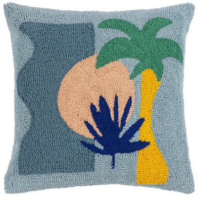 Heya Home Spritz Knitted Feather Rich Cushion
