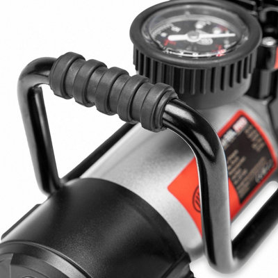 Heyner 12V Air Compressor Lamp 30L Inflator Electric Pump 9 BAR 130 PSI ...