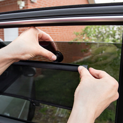 Heyner Car Window Shades Blinds Sunshade Curtains Roller Blinds UV ...