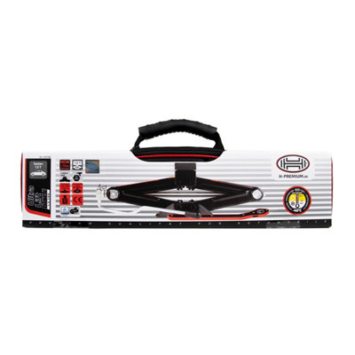 HEYNER Heavy Duty Car Scissor Jack 2 Ton With Ratchet Vehicle Lifting ...