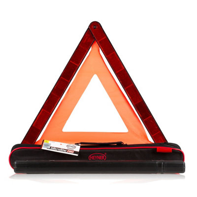 Heyner Micro Star Warning Triangle Reflective Sign Foldable Car Hazard ...
