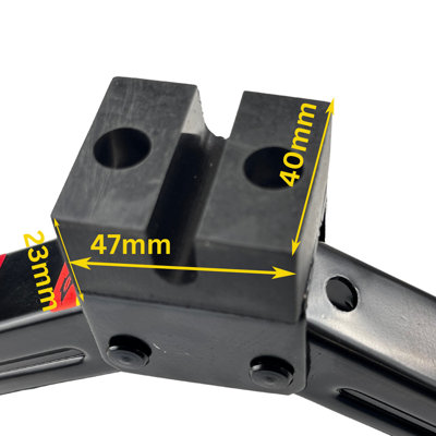 HEYNER Premium Scissor Jack for VW Fits Volkswagen 1.5 Ton 1500kg Speed ...