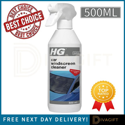 HG Car Windscreen Cleaner Spray Streak Free Automotive Glass Cleaner 500ml