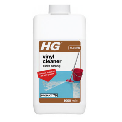 HG Extra Strong Vinyl Floor Cleaner Multi-Surface Liquid 1L - Pack of 3
