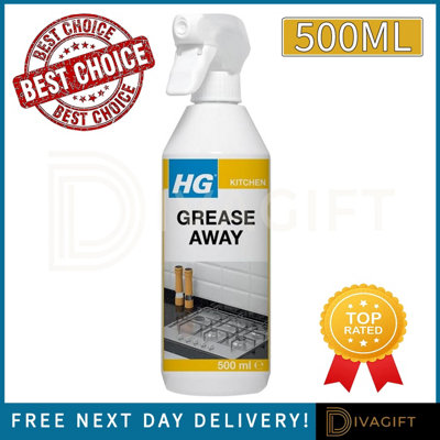 HG Grease Away Cleaner Spray Kitchen Grease & Grime Remover 500ml