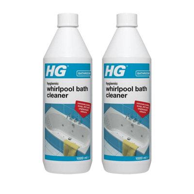 HG Hygienic Whirlpool Bath Cleaner Hot Tub & Jacuzzi Cleaner 1000ml ...