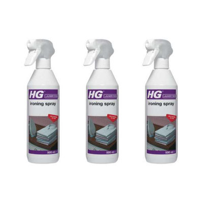 HG Ironing Spray, for Creaseless Ironing, Wrinkle Release Spritz 500ml ...