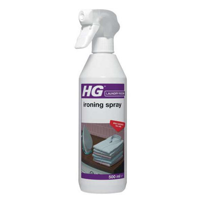 HG Ironing Spray, for Creaseless Ironing, Wrinkle Release Spritz 500ml ...