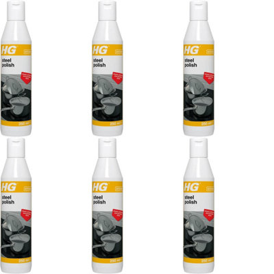 HG Steel Polish, Fast Acting Stainless Steel 3-in-1 Cleaner, 250ml ...