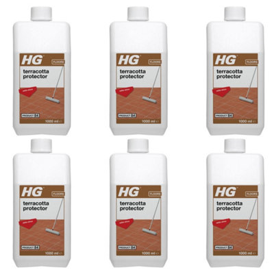 HG Terracotta Floor Protector 1 Litre (Pack of 6) | DIY at B&Q