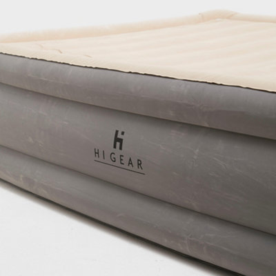 Hi-Gear Hi Rise Foam King Size Air Bed