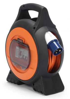 Shop Hi-Gear Mobile Mains Roller Power Unit with 3 UK 3 Pin Sockets & 2 ...