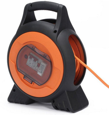 Hi-Gear Mobile Mains Roller Power Unit with 3 UK 3 Pin Sockets & 2 USB ...