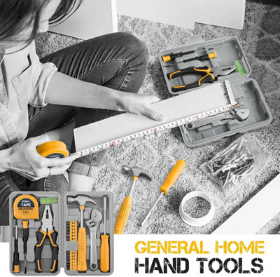 Hi-Spec 20pc Small Compact Home Office Basic Hand Tool Kit Set for ...