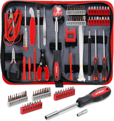 Hi-Spec 56pc Electronics Repair & Opening Tool Kit Set for Laptops and ...