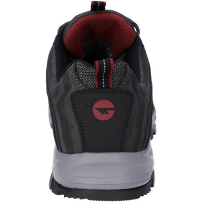 Hi-Tec Auckland Lite Shoes Graphite Grey/Dark Red