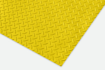 Hi-visibility Yellow Site Walkway Matting SiteMat 1m x 10m
