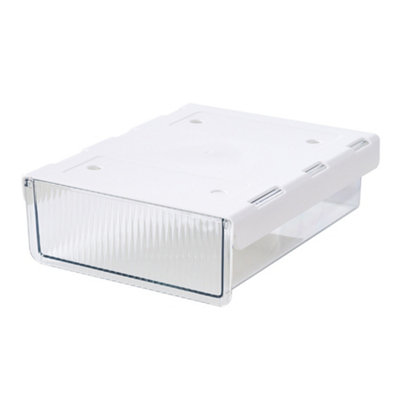Hidden Under Table Storage Drawer Desk Organizer Box Mount Under Table Box