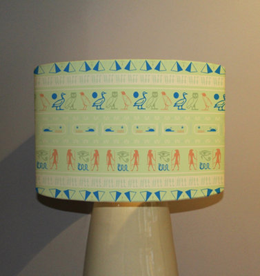 Hieroglyphic egyptian language symbols (Ceiling & Lamp Shade) / 45cm x ...