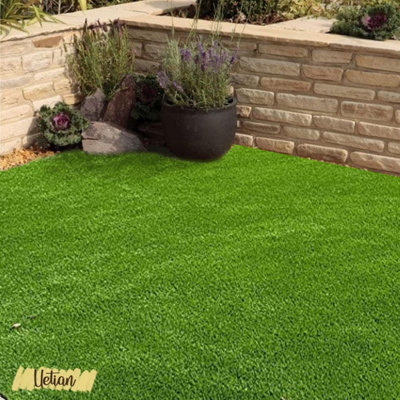 High Density Artificial Grass 25mm Pile Height, Natural Looking, Lawn ...