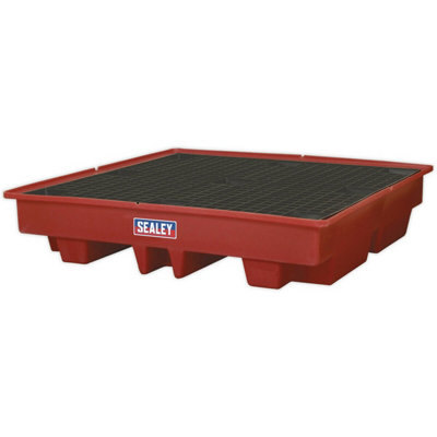 High-Density Polyethylene Barrel Bund for 205L Drums - Safe Spill ...