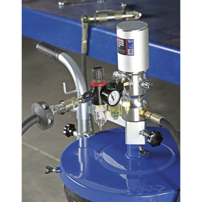 High Efficiency 50kg Air Operated Grease Pump with Safety Regulator