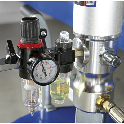 High Efficiency 50kg Air Operated Grease Pump with Safety Regulator