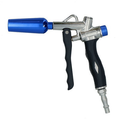 High Flow Air Dust Gun Variable Control & Extra Long Adaptor Set Blow ...