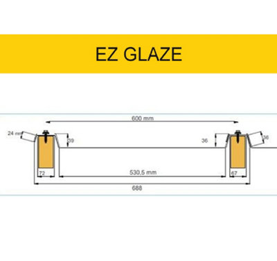 High Impact 3mm Suntuf Clear EZ Glaze Glass Like Polycarbonate Roofing ...
