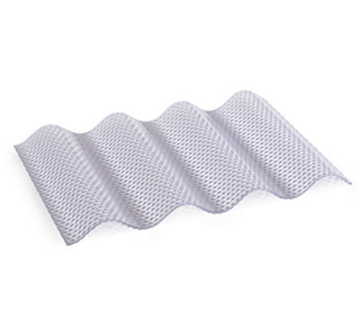 High Impact Clear Stormproof Suntuf BEEHIVE Corrugated Polycarbonate ...