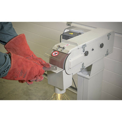 High-Performance 100mm Bench and Floor Power Belt Sander Linisher ...