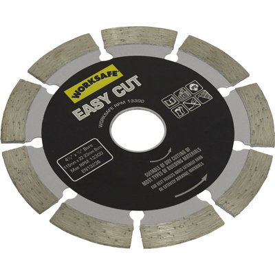 Buy High-Performance 115mm Diamond Blade for Angle Grinders at B&Q