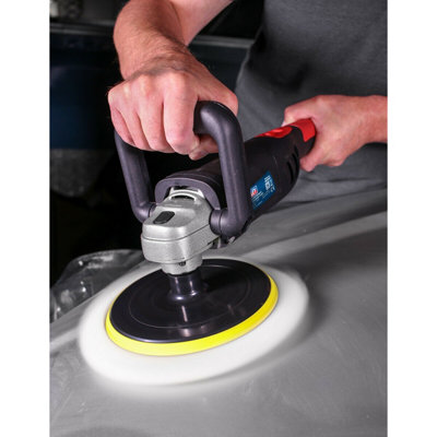 High-Performance 180mm Digital Polisher with Variable Speed Control