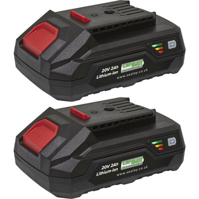 High-Performance 2 Pack Lithium-ion 20V 2Ah Power Tool Batteries for ...