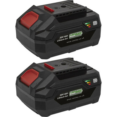 High-Performance 2 PACK Lithium-ion Power Tool Batteries for SV20V ...