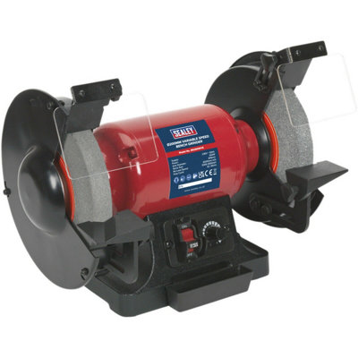High-Performance 200mm Variable Speed Bench Grinder with 550W Induction ...