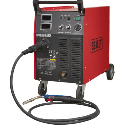 High-Performance 250A MIG Welder with Non-Live Euro Torch and Turbo Fan ...
