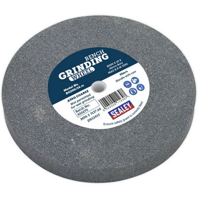 High-Performance Bench Grinding Stone Wheel - 200mm x 25mm - A36Q ...