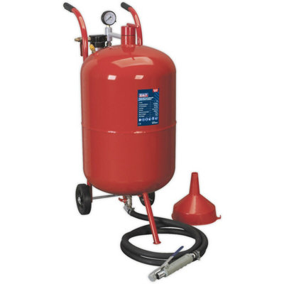 High-Performance Portable Sand Blasting Gun Kit with 75L Water Trap and ...