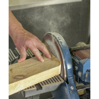 High-Performance PRO Standing Floor Mounted Disc and Belt Sander 500W ...