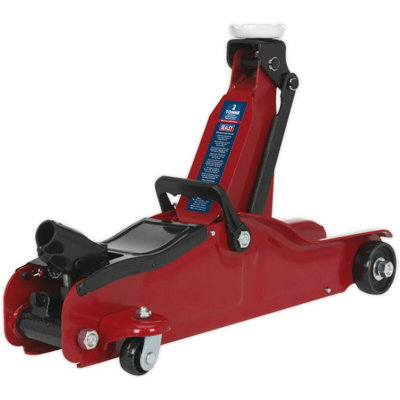 High-Performance Short Chassis Trolley Jack - 2 Tonne Capacity, 330mm ...